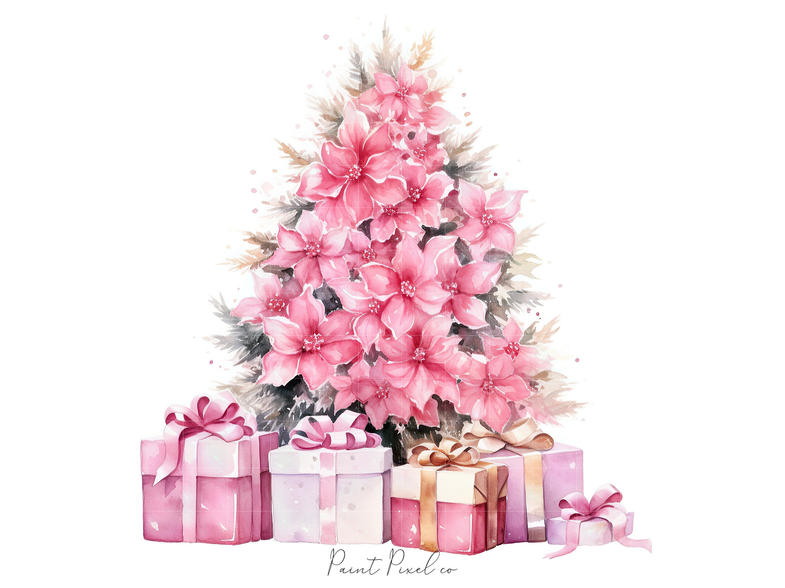 Pink Christmas Clipart High Quality Jpgs Pink Christmas Tree Clip Art ...