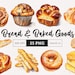 Bakery Clipart Bundle Food PNG Cute Couple Clipart Kitchen ...