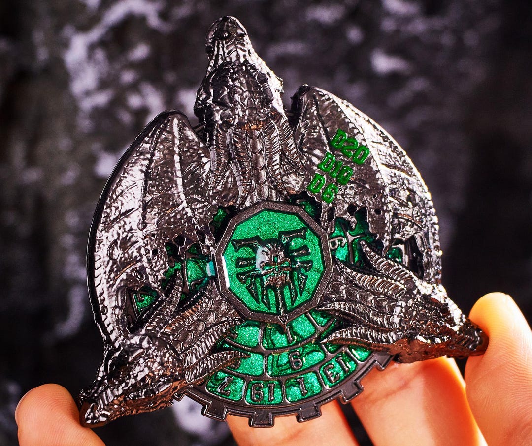 7-in-1 Metal Dungeons and Dragons Dice Spinner for Gifts, Dragon ...