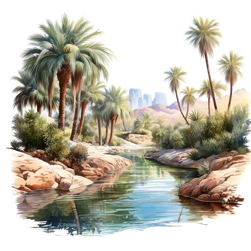Oasis Art - Etsy