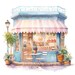 10 Ice Cream Parlor Clipart Set Digital Watercolor Painting Sweet Treat ...