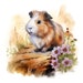 Guinea Pig Clipart Set 10 High Quality Jpgs, Pet Graphics, Printable ...