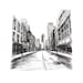 10 Cityscape Street View Clipart Set Digital Black and White Sketch ...
