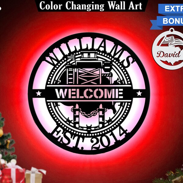 Led Border Patrol Sign - Etsy