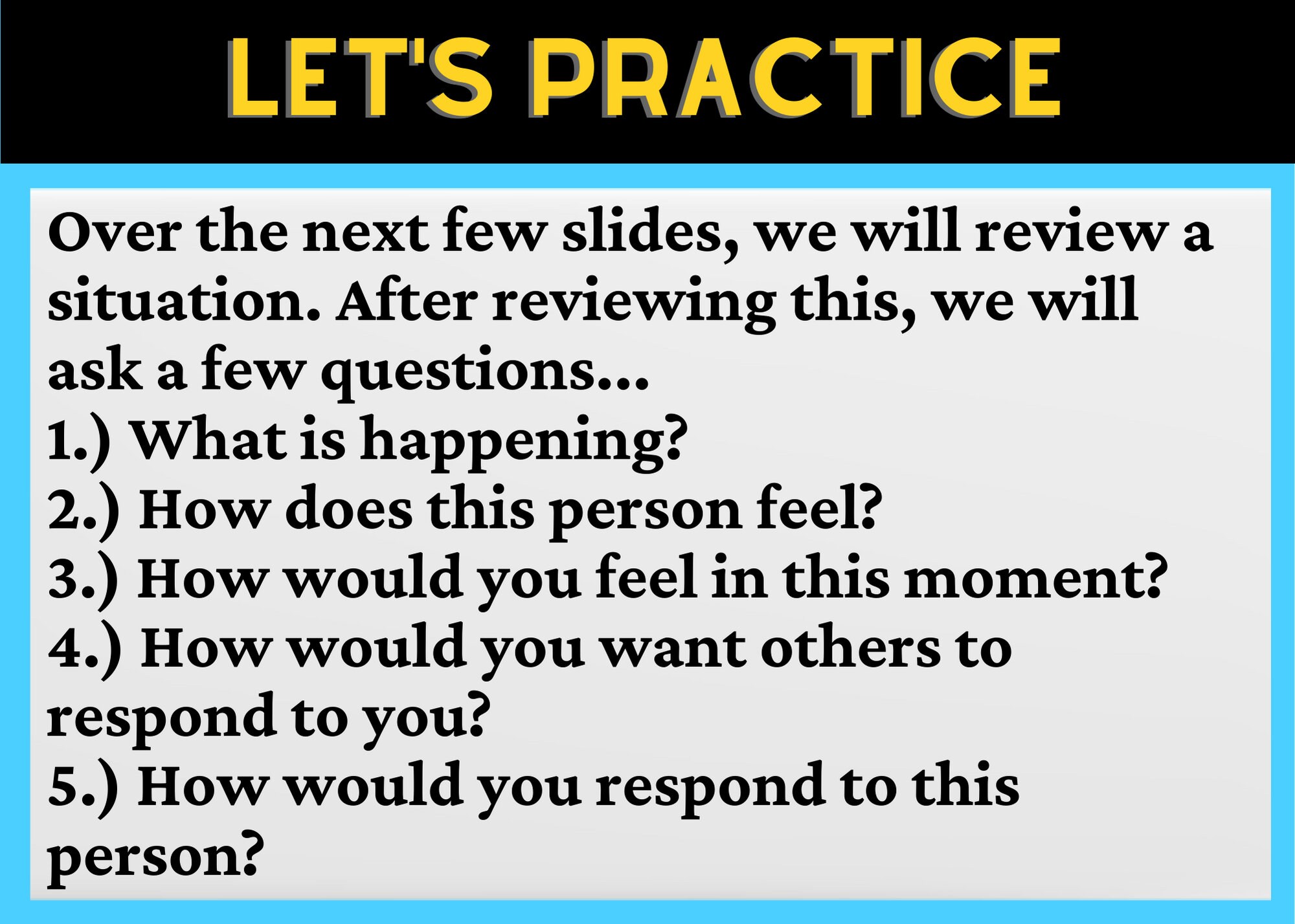 Perspective Taking Digital PDF Lesson for Older Students Working on ...