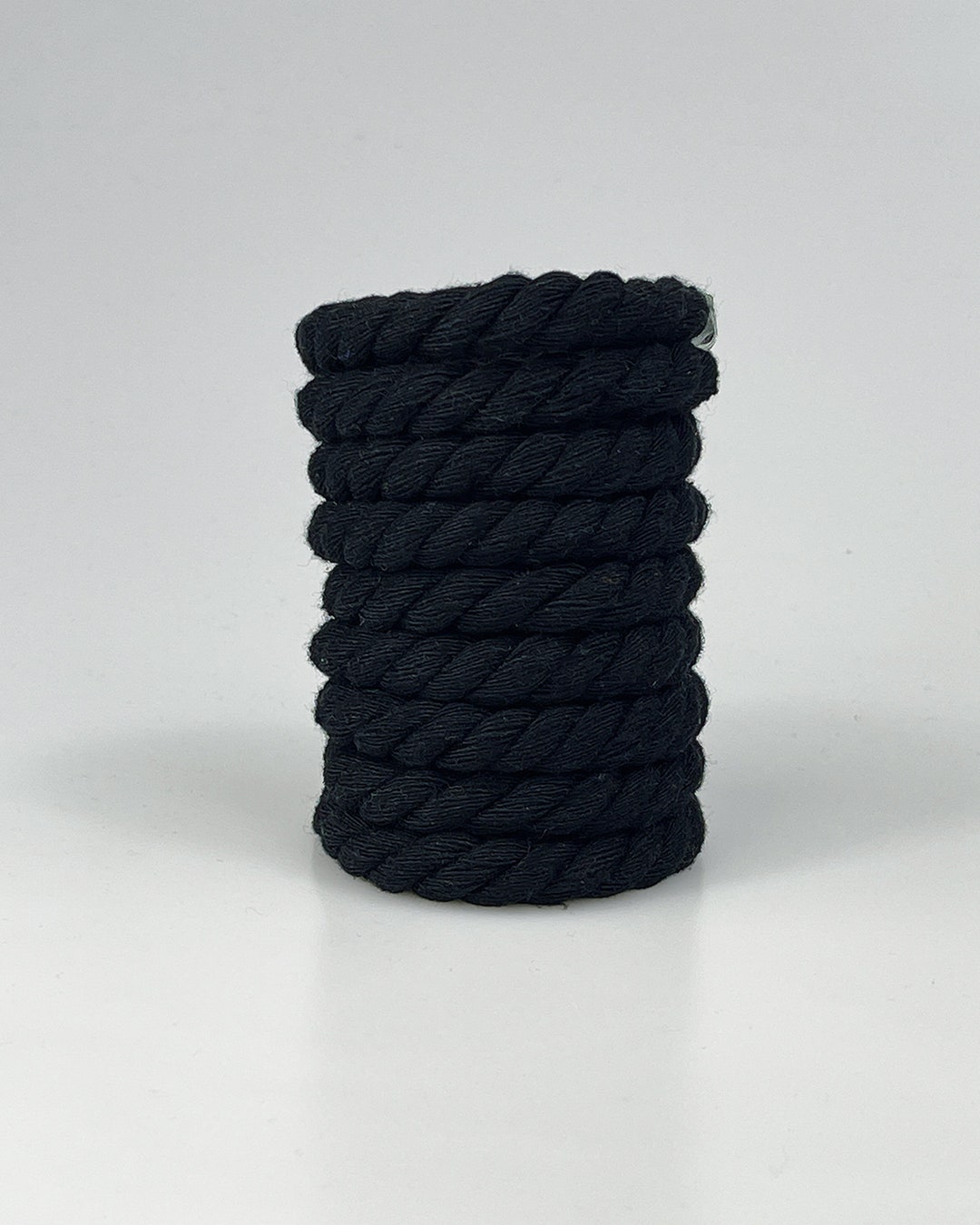 Chunky Laces 10mm Thick Cotton Rope Shoelaces Jet Black With - Etsy