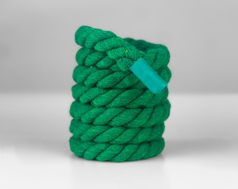 Chunky Laces 10mm Thick Cotton Rope Shoelaces Natural With White Tips ...