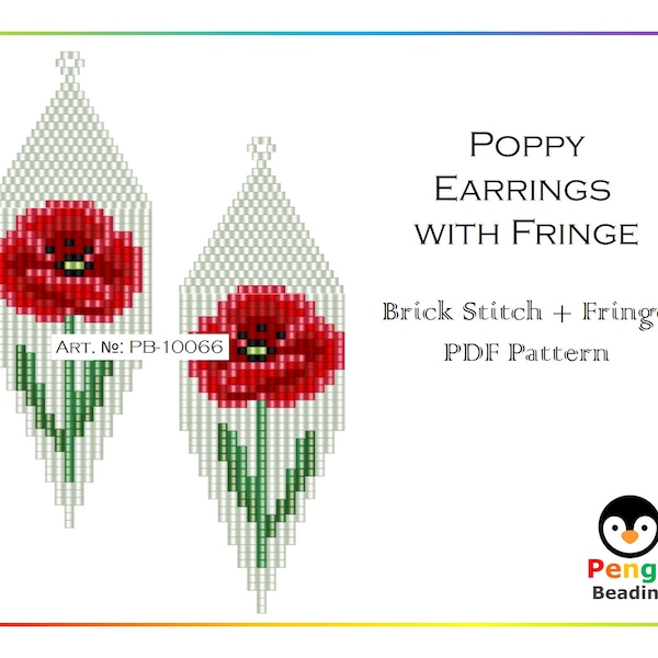 Poppy Bead Pattern - Etsy