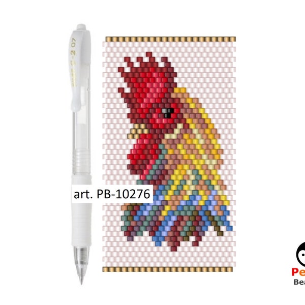 Rooster Bead Pattern - Etsy