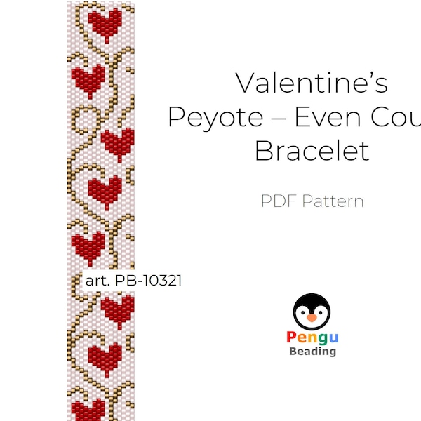 Beaded Valentine Pattern - Etsy