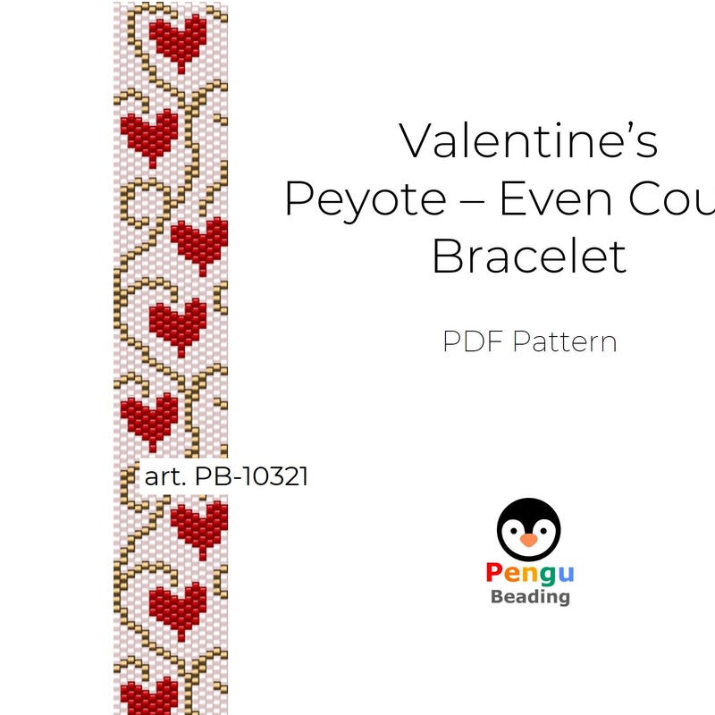 Beaded Valentine Pattern - Etsy