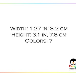 Beaded GOOSE Earrings as Brick Stitch Seed Bead Pattern - Brick Stitch ...