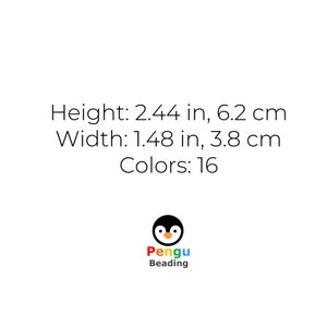 Beaded SEAGULL Bird Pen Wrap as Peyote Seed Bead Pattern - Peyote Pen ...