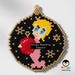 Beaded Cindy Lou Who Round Flat Christmas Ornament Miyuki Brick Stitch ...