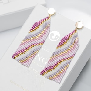 Beaded PAULA Collection- Miyuki Beading PDF Patterns: Loom Bracelet ...