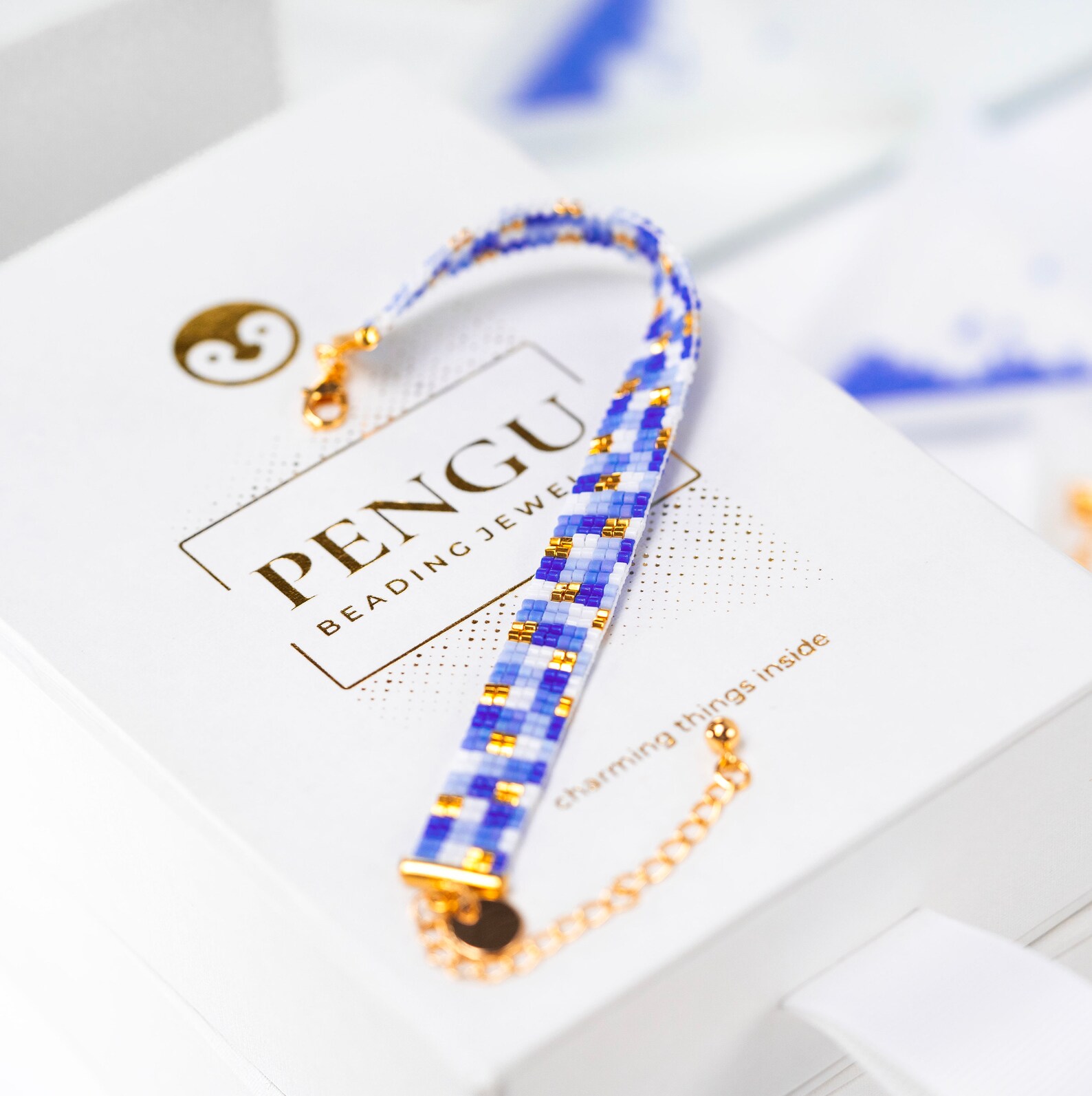 Beaded CAROLINA Collection- Miyuki Beading PDF Patterns: 3 Loom ...
