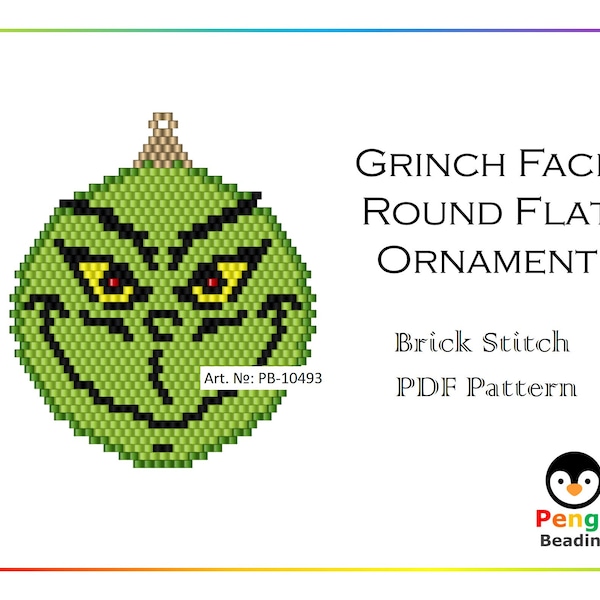 Grinch Perler Beads - Etsy