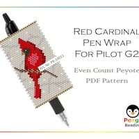 Cardinal Bead - Etsy