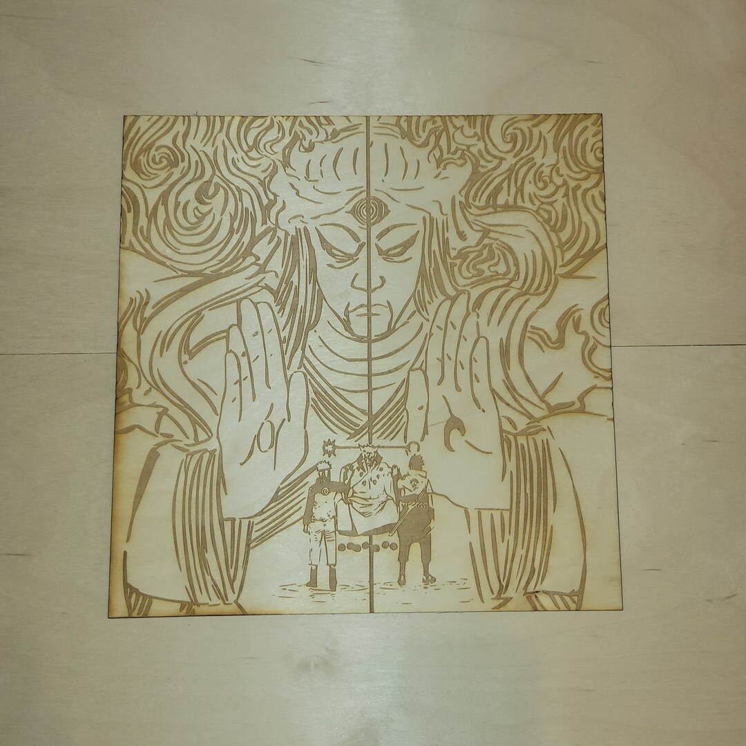 Custom Wooden Manga Panel Print - Etsy