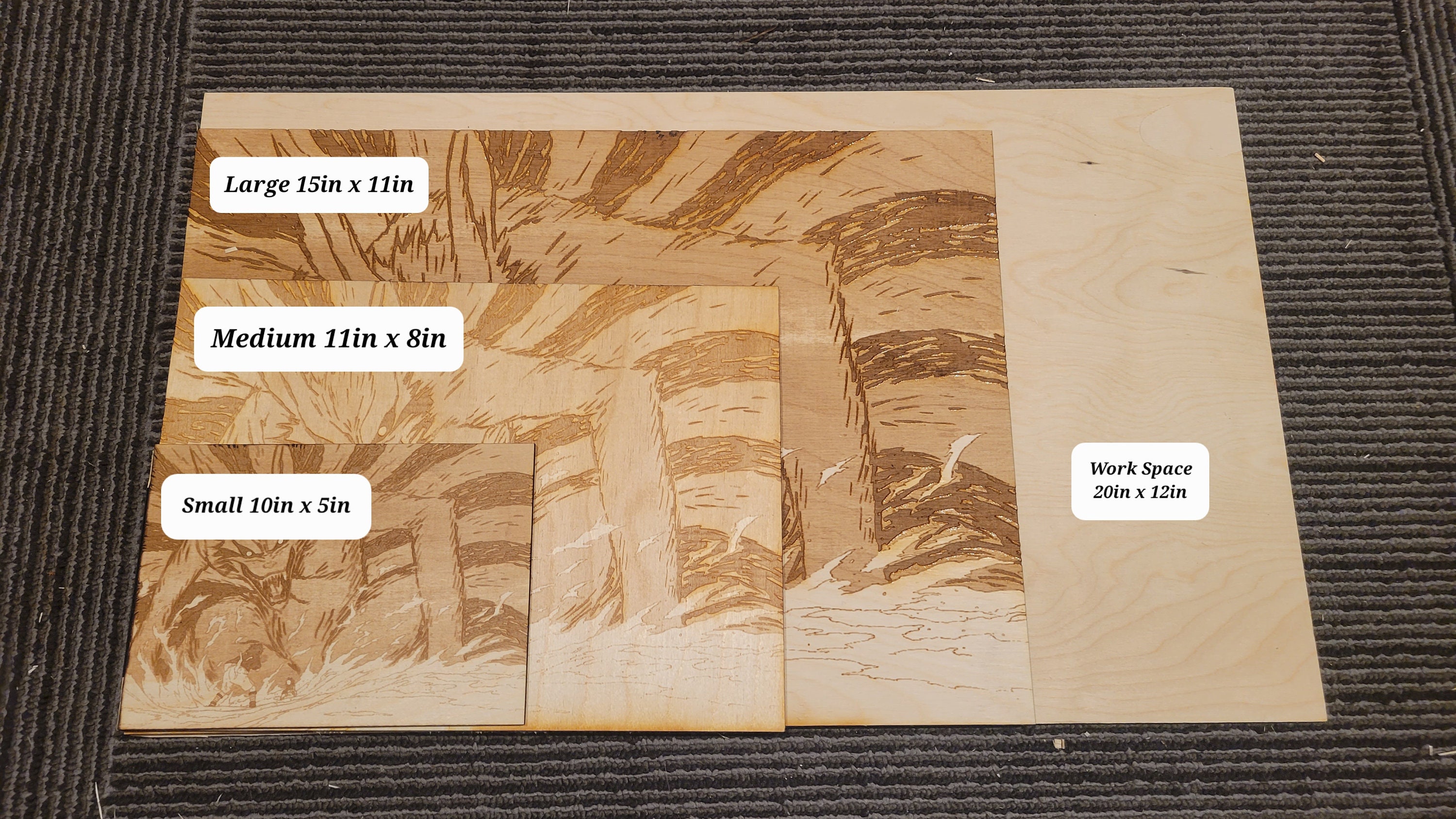 Custom Wooden Manga Panel Print - Etsy