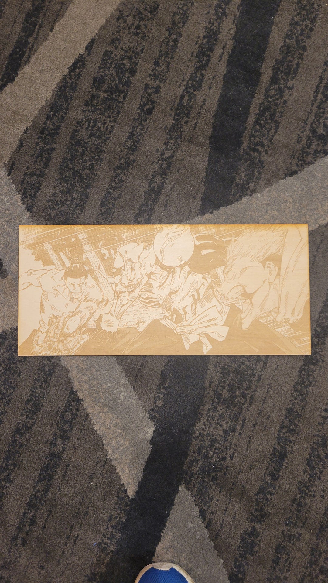 Sorcery Fight Inspired Manga Wood Print #3 - Etsy