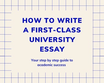 Essay Guide & Fillable Handbook Bundle | University, College Student - Etsy