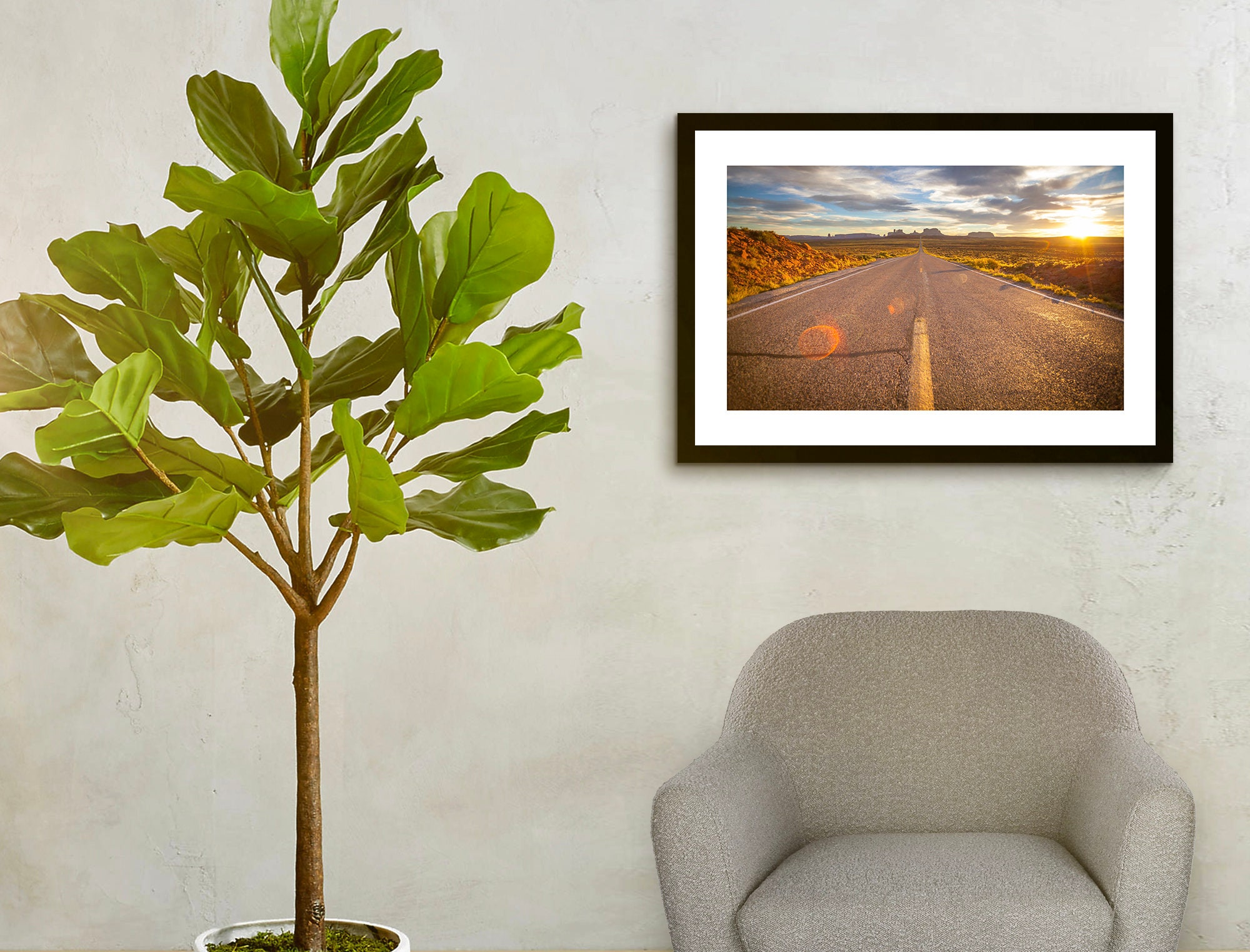 Iconic Monumental Road Print, Wall Art, Photography, Golden Ratio ...