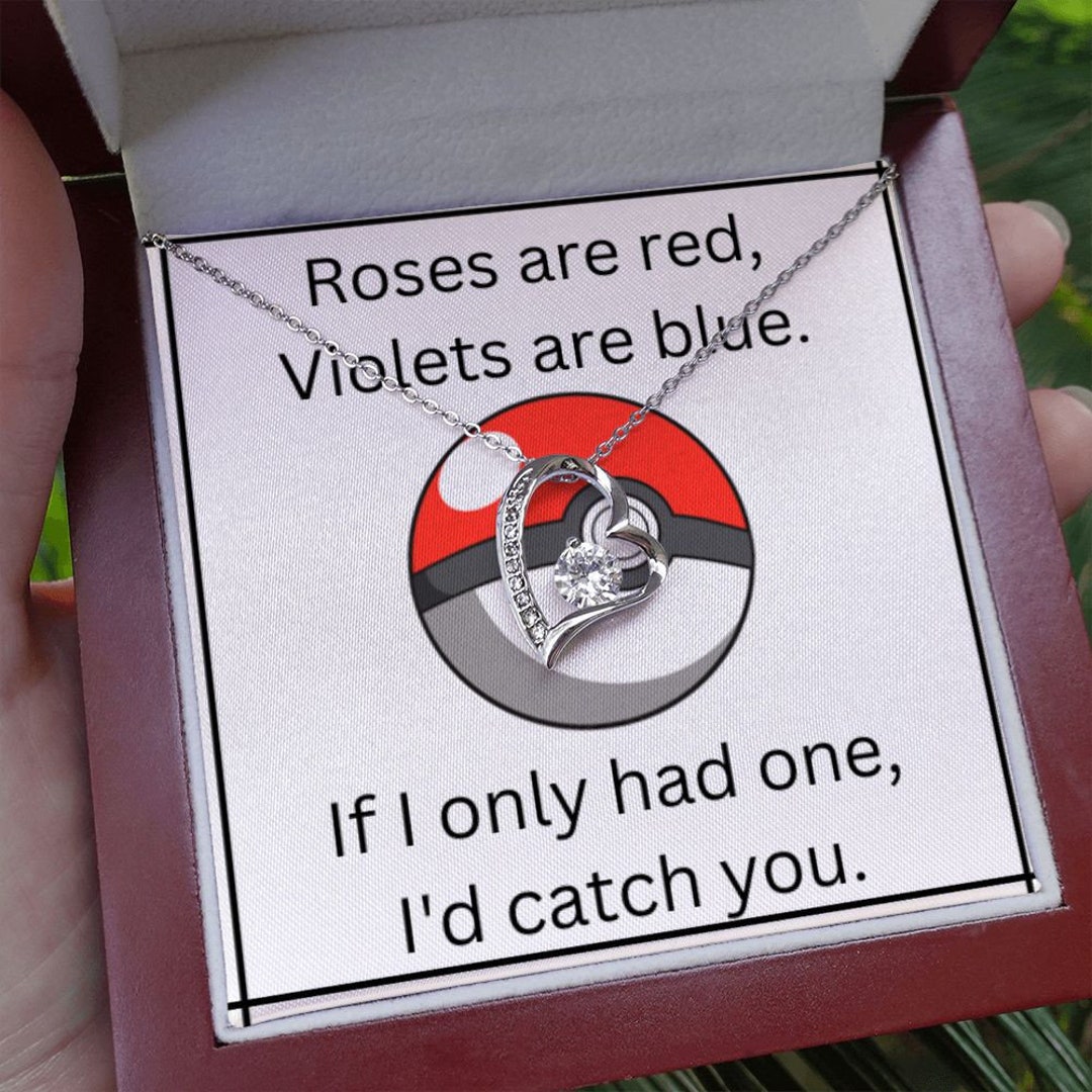 Pokemon Love Necklace - Etsy