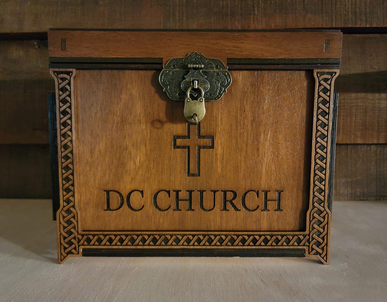 Offering/tithing/donation Box SVG Digital Design for Laser - Etsy