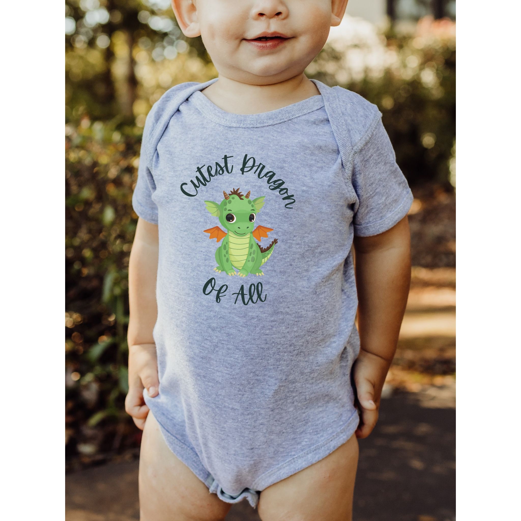 Cutest Dragon of All Infant Bodysuit, Dragon Baby Outfit, Dragon Lover ...