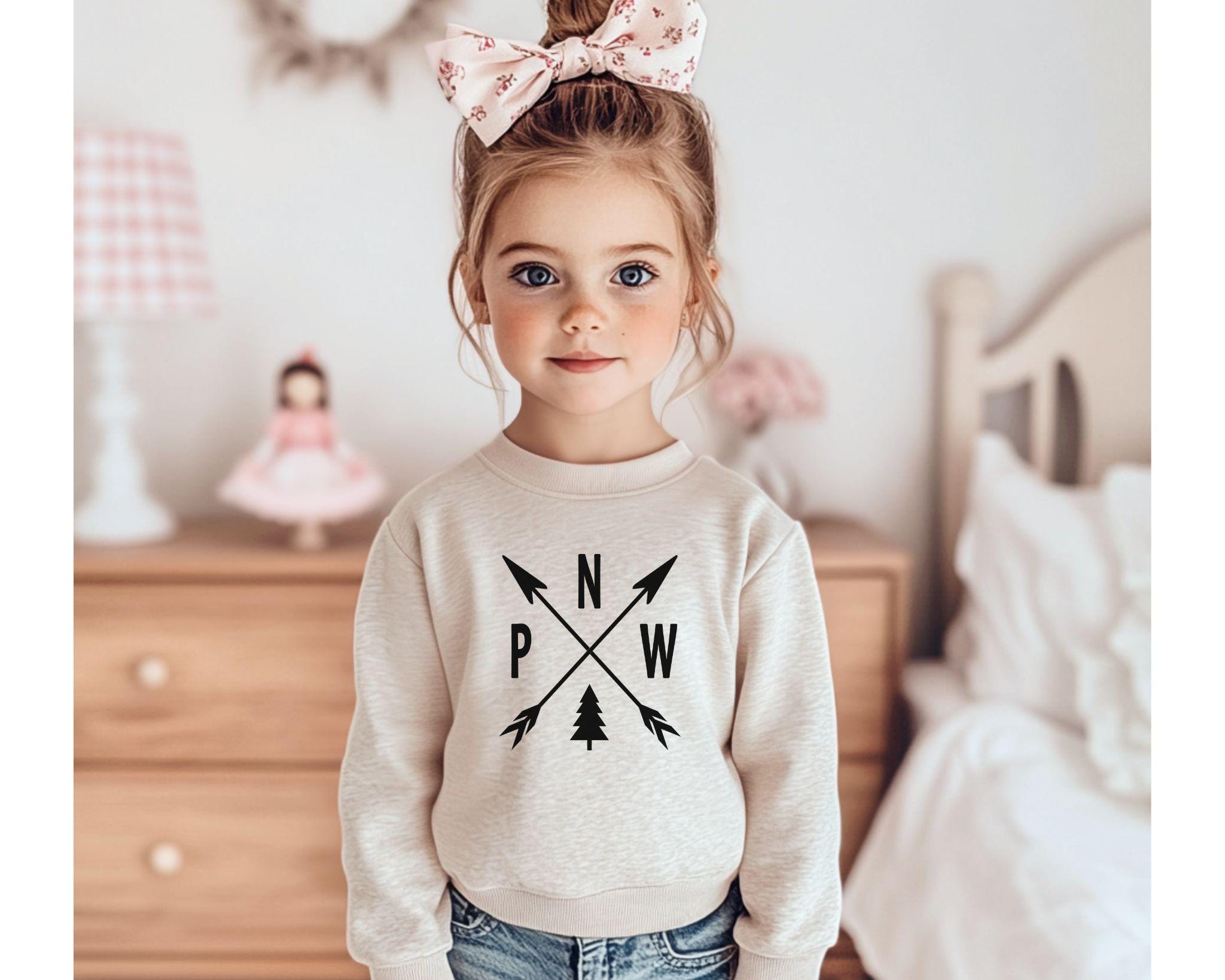 PNW Hoodie or Sweatshirt Pacific Northwest Clothes Family Matching ...