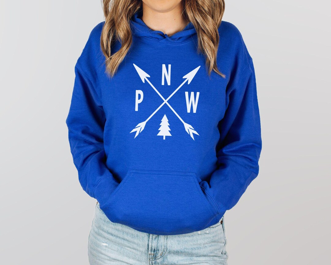 PNW Hoodie or Sweatshirt Pacific Northwest Clothes Family Matching ...