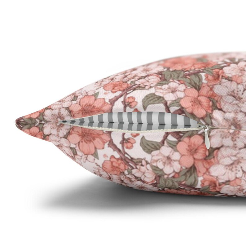 Japanese Pillows Cherry Blossom Decor Oriental Pillow Cover Cute ...