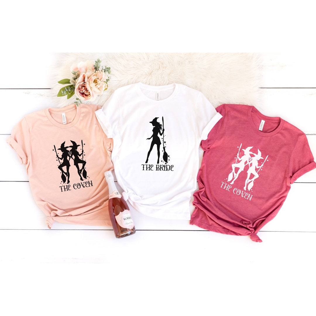 The Bride - Coven Personalized Shirts, Custom Bachelorette Bridesmaid ...