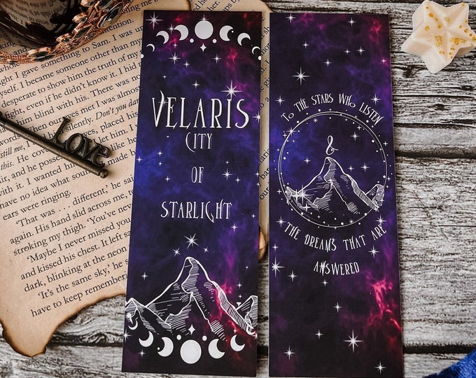 ACOTAR Velaris Officially Licensed Bookmark City of Starlight to the ...