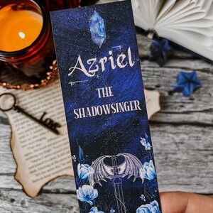Azriel ACOTAR Officially Licensed Bookmark | Shadowsinger | Night Court ...