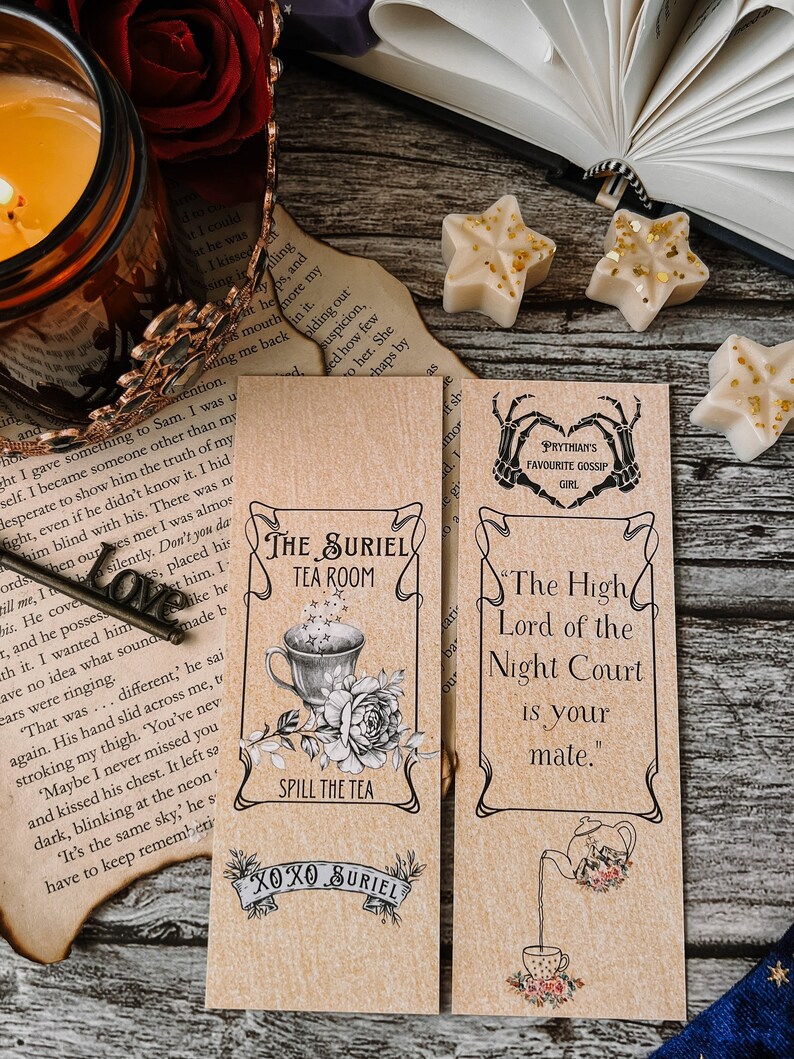 The Suriel ACOTAR Officially Licensed Bookmark Quote - Etsy