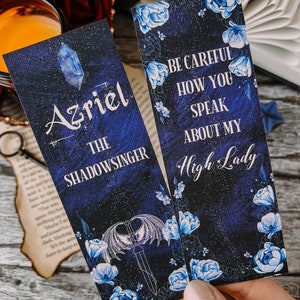 Azriel ACOTAR Officially Licensed Bookmark | Shadowsinger | Night Court ...