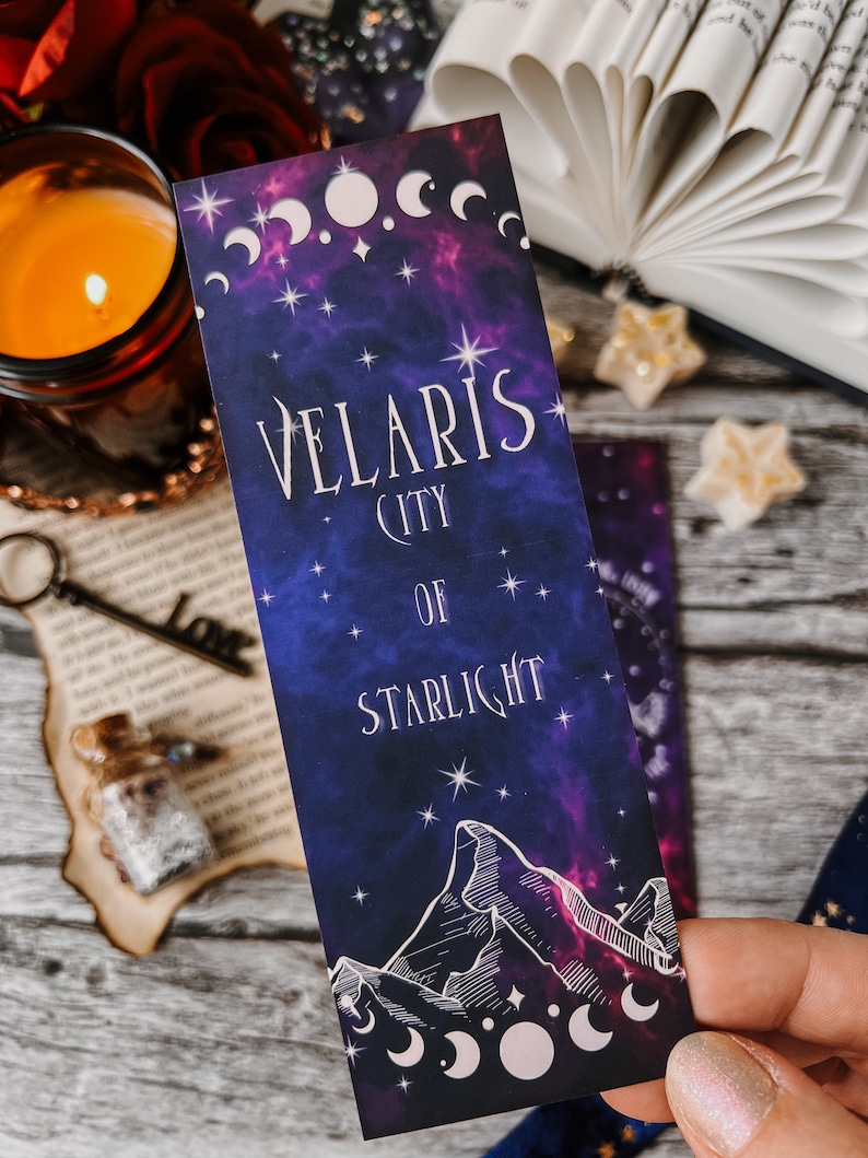ACOTAR Velaris Officially Licensed Bookmark City of - Etsy Australia