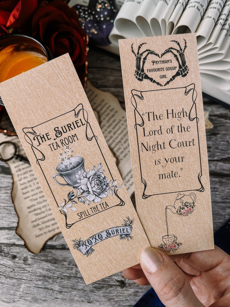 The Suriel ACOTAR Officially Licensed Bookmark Quote - Etsy
