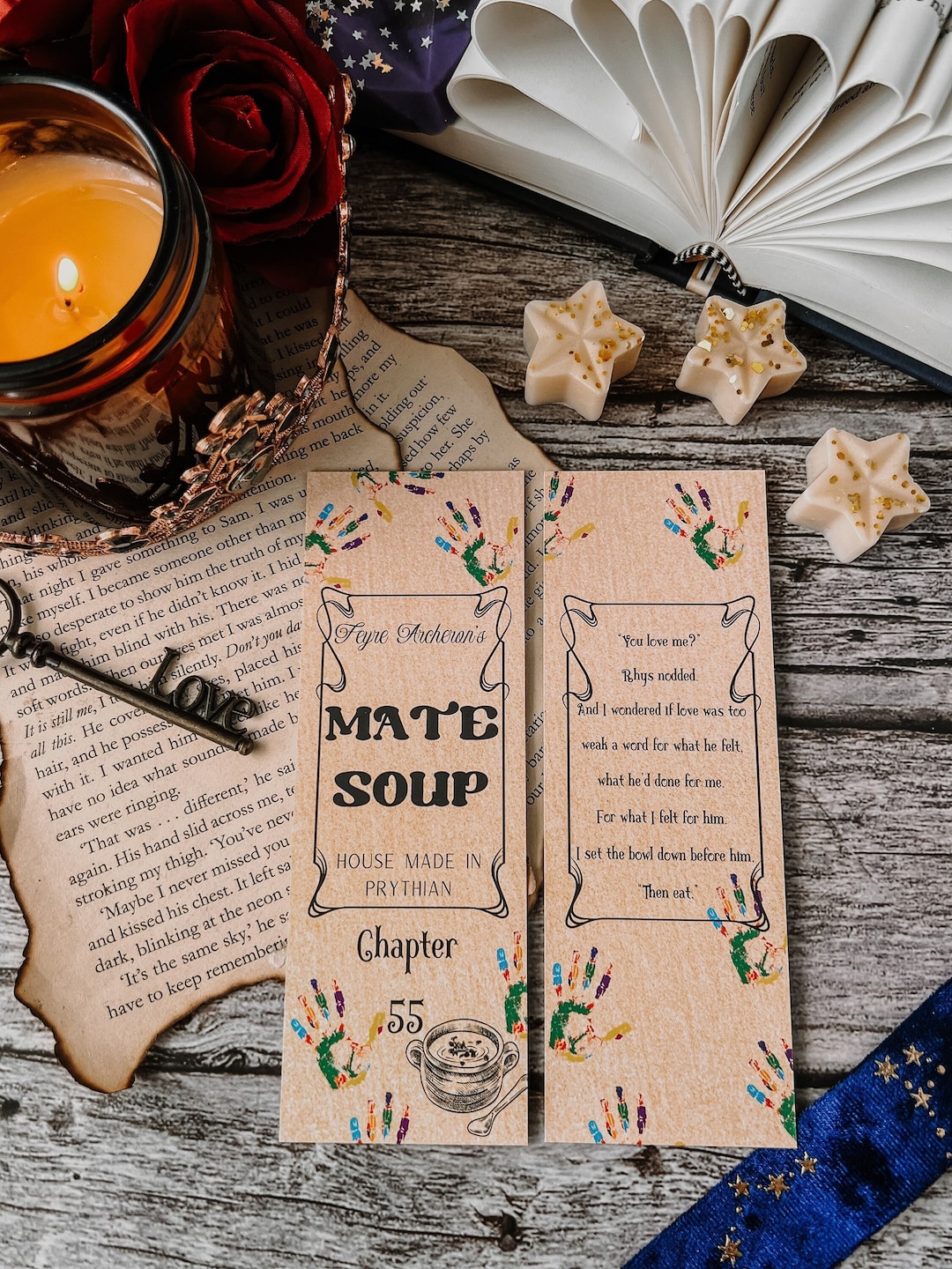Chapter 55-mate Soup ACOTAR Officially Licensed Bookmark | | Quote ...