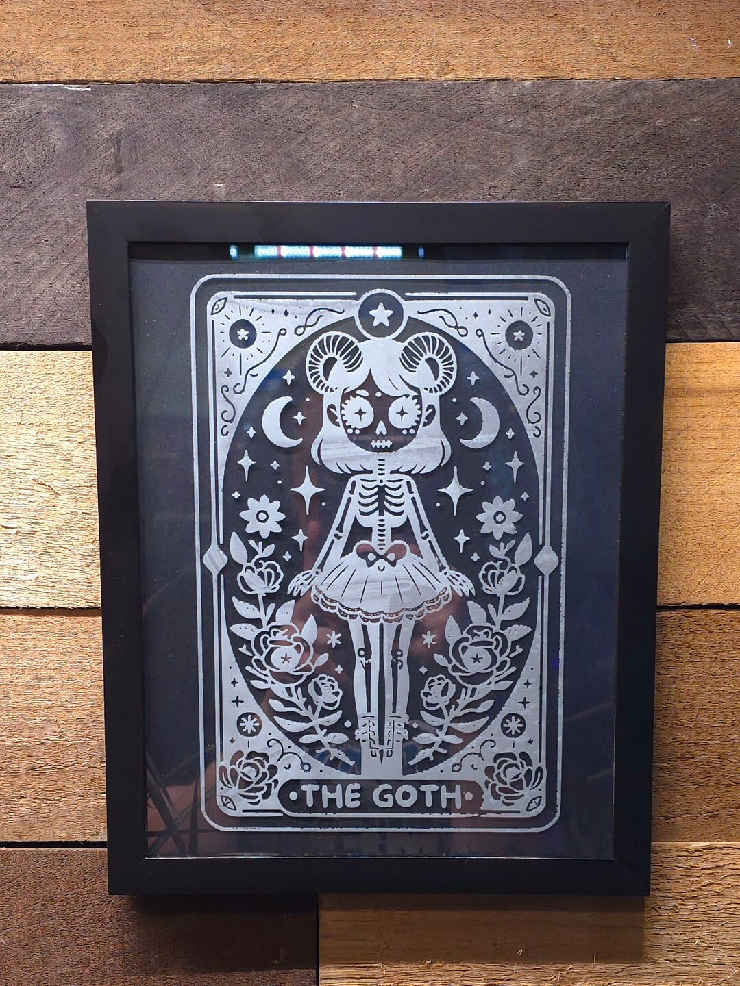The Goth Teen Tarot Card - Etsy
