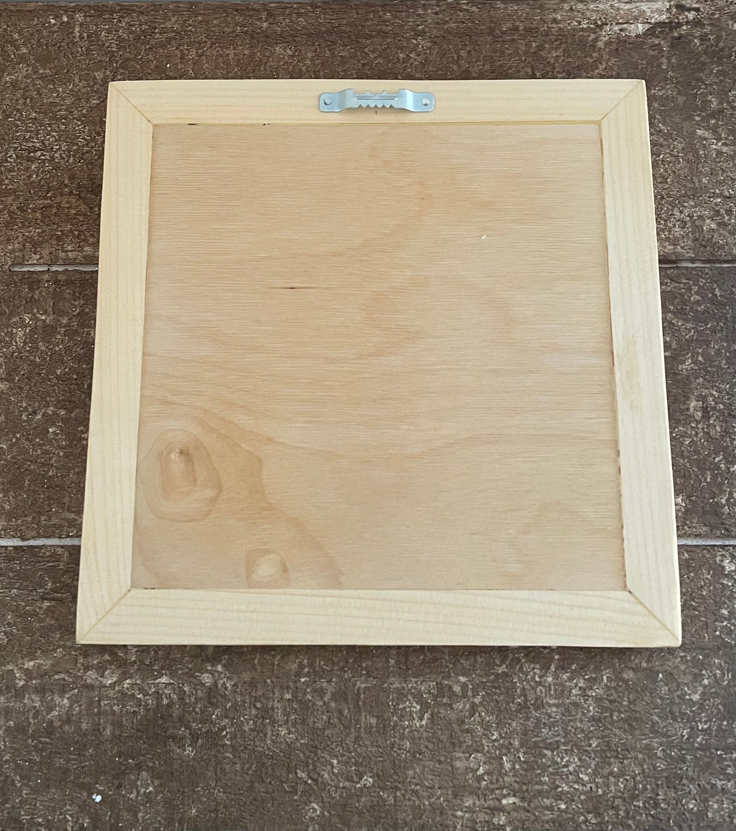 Hummingbird Layered & Framed 3d Wall Art Decor - Natural Baltic Birch ...