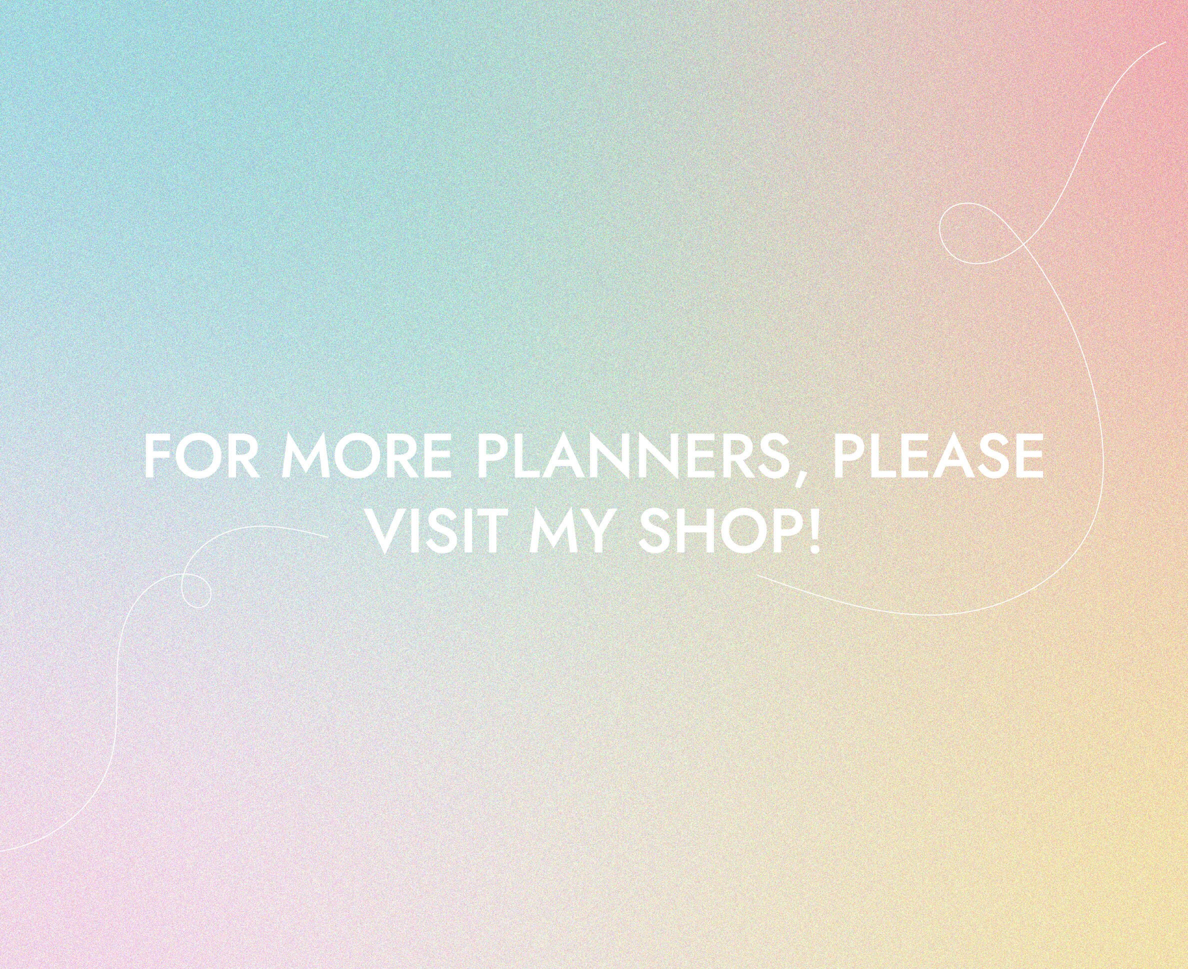 UPDATED TO 2024 Pastel Printable Weekly Planner, Neon Planner, Reusable ...