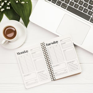 Weekly Planner Printable, Mental Health, Minimalist Weekly Schedule, to ...