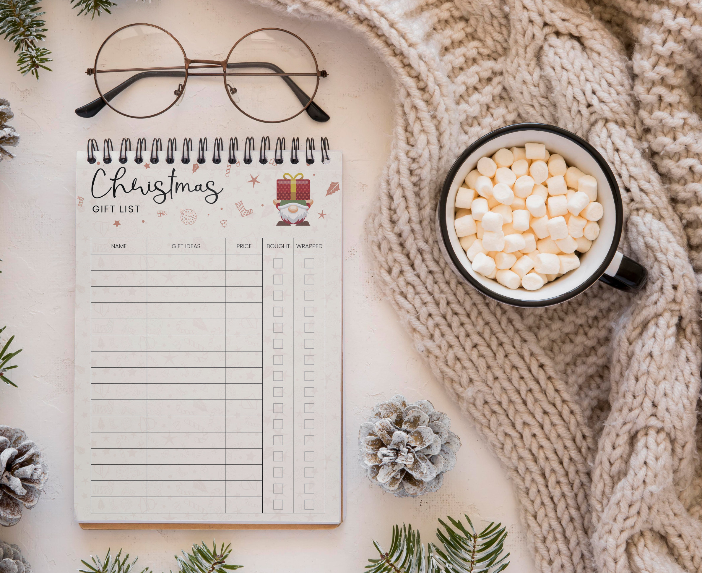 Christmas Planner Printable, Holiday Planner, Planner Bundle, Gift and ...