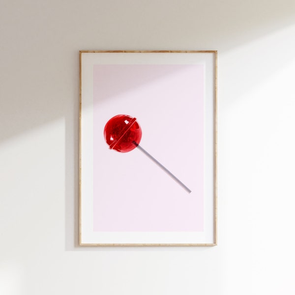 Lollipop Print - Etsy
