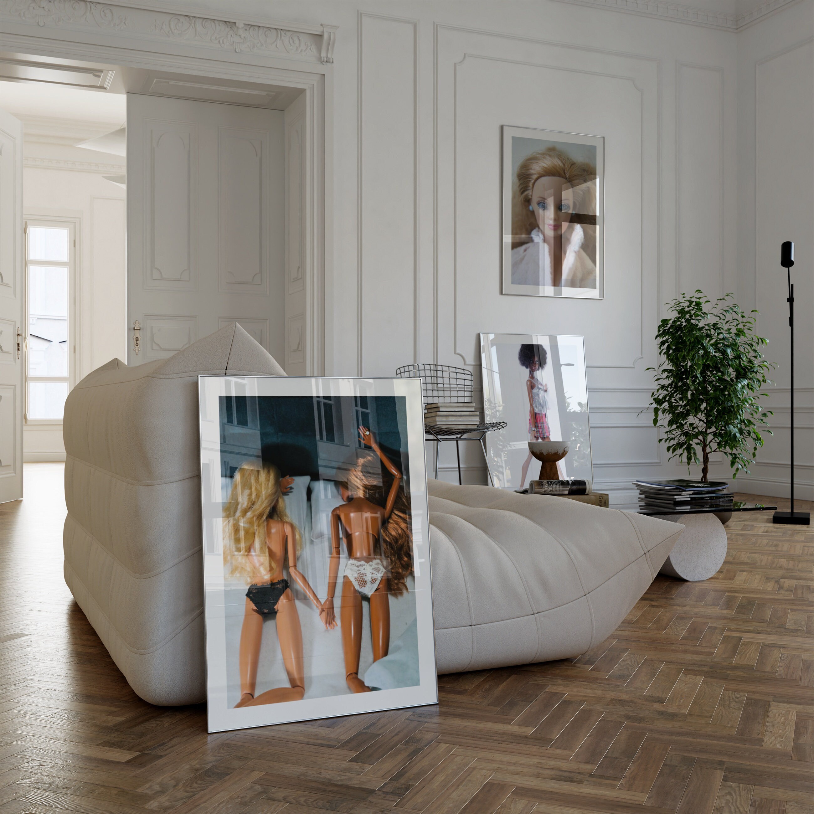 Barbie Art Retro Barbie Poster