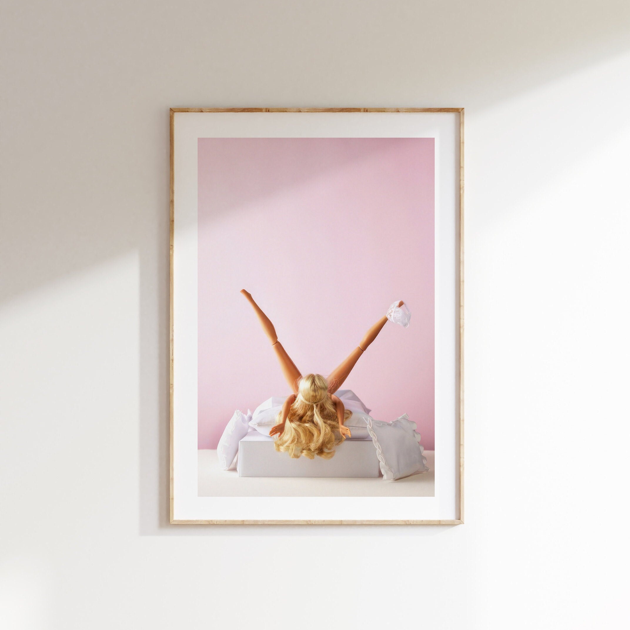 Bestselling Barbie Art Print Barbie Poster pink Wall Art - Etsy