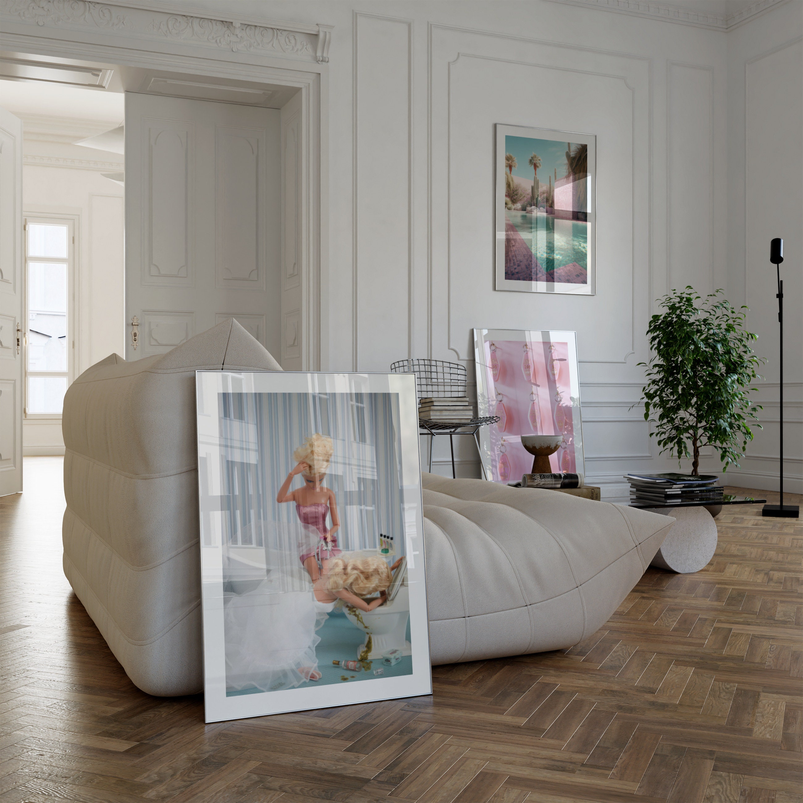 Barbie Art Retro Barbie Poster